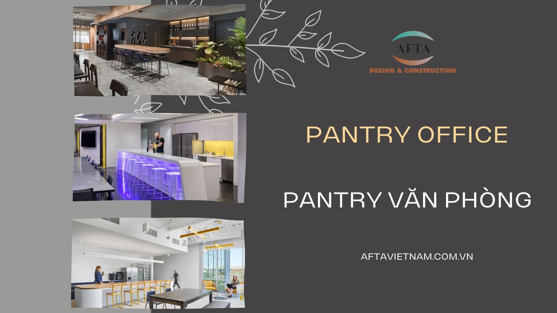 [Relaxation Room] Chi tiết Pantry cho Văn phòng đẹp 2025